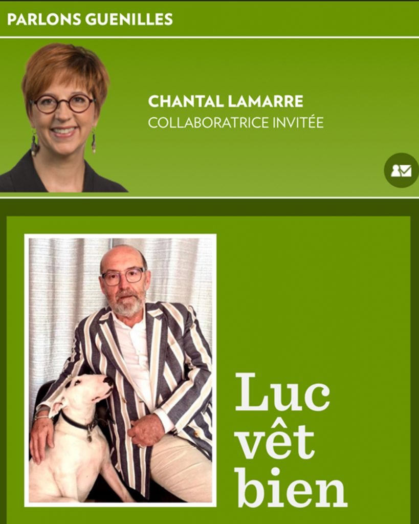 Article La Presse+ Luc vêt Bien - Luc Breton